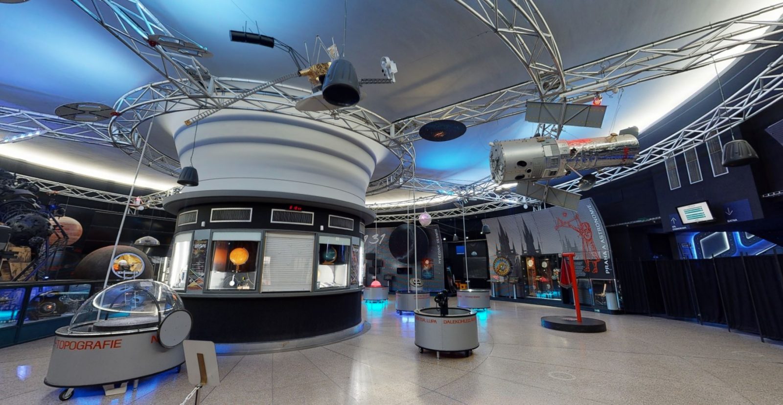 Virtuální prohlídka Planetárium Praha - PANOPRO